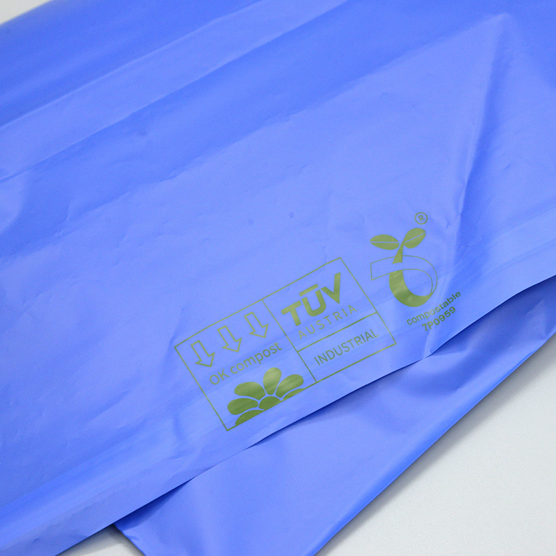 Wholesale Sustainable PLA PBAT compostable mailing packaging matte nude ...