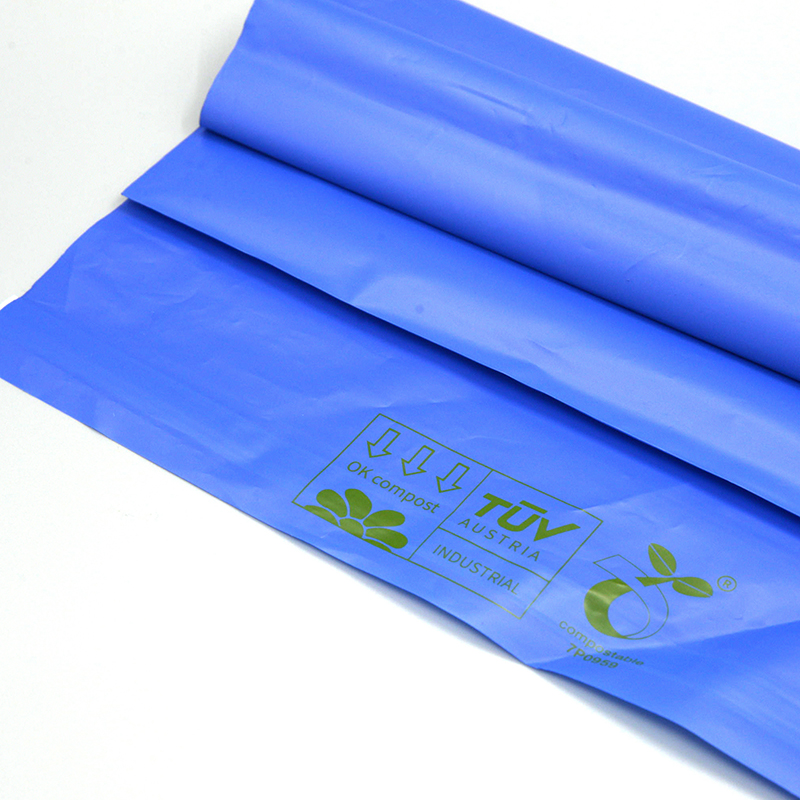 Wholesale Sustainable PLA PBAT compostable mailing packaging matte nude ...