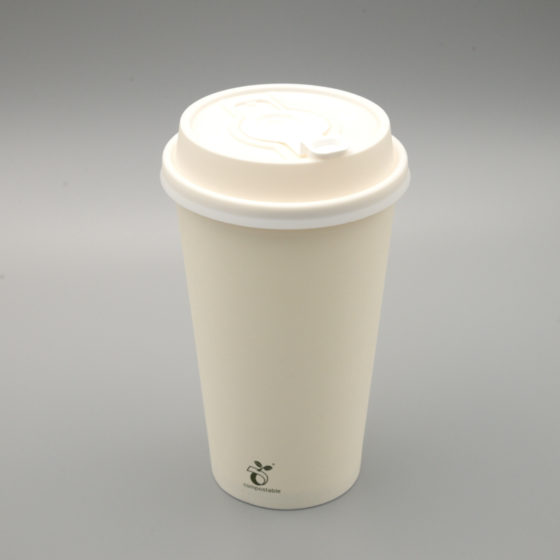 Wholesale 12oz biodegradable disposable PLA compostable custom logo ...