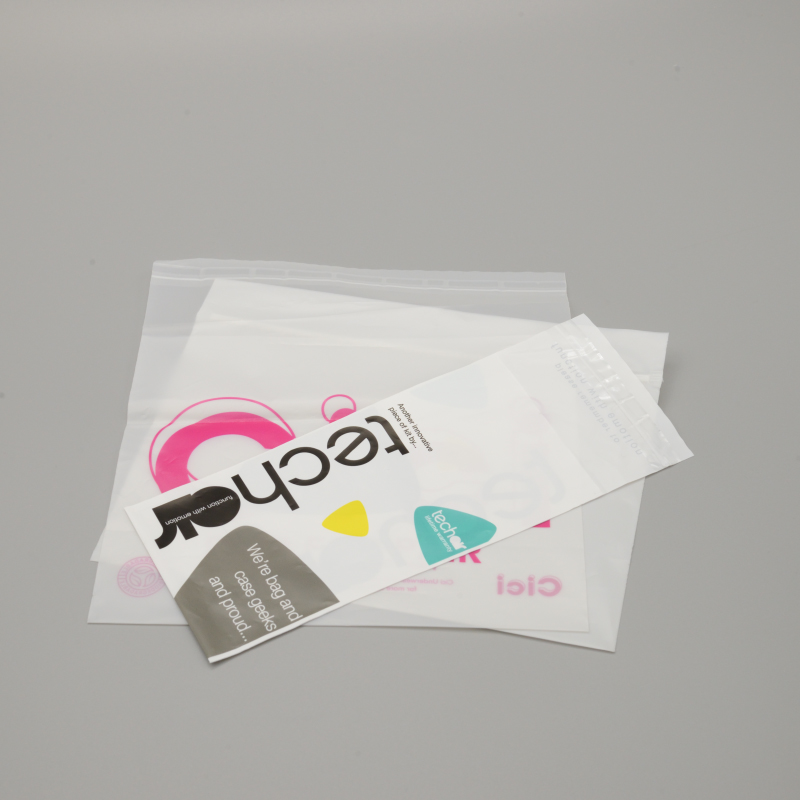 Wholesale Custom printed compostable white/clear plastic self adhesive ...